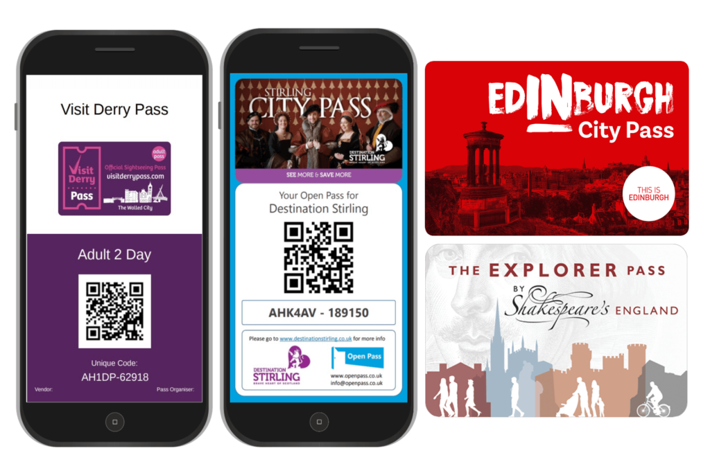 Multi-Attraction Passes - with Open Pass